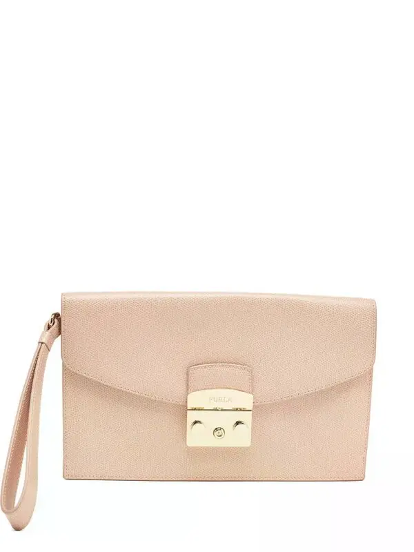 Furla Leather Clutch Bag