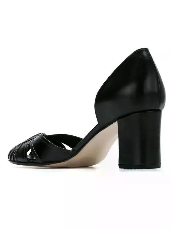 STUDIO CHOFAKIAN Leather Pumps