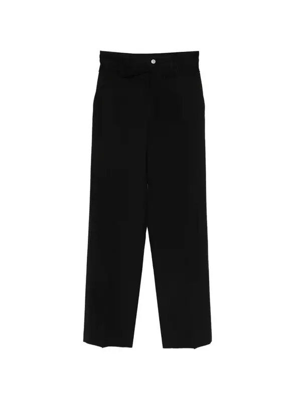 MAISON MARGIELA High-waisted Straight Leg Trousers
