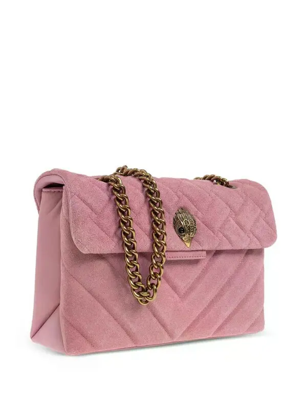 Kurt Geiger Kensington Quilted Shoulder Bag - Pink