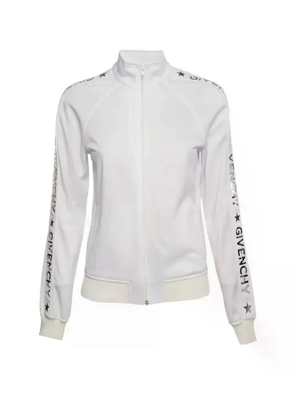 Givenchy Jersey Zip-up Sweatshirt
