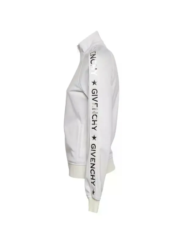 Givenchy Jersey Zip-up Sweatshirt