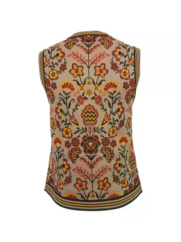Missoni Floral-patterned Top - Brown