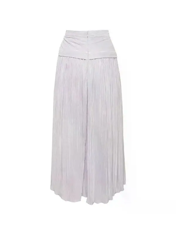 Simkhai Lurex Knotted Skirt