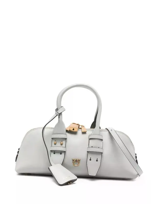 Pinko Bowling Zip-up Tote Bag - Grey
