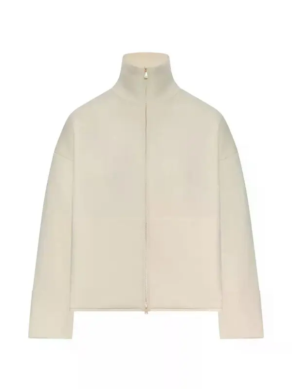 Max Mara High-neck Zip-up Sweatshirt