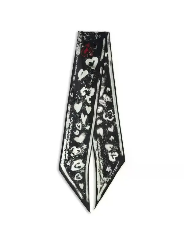 Zadig&Voltaire Jessie Love Scarf - Black