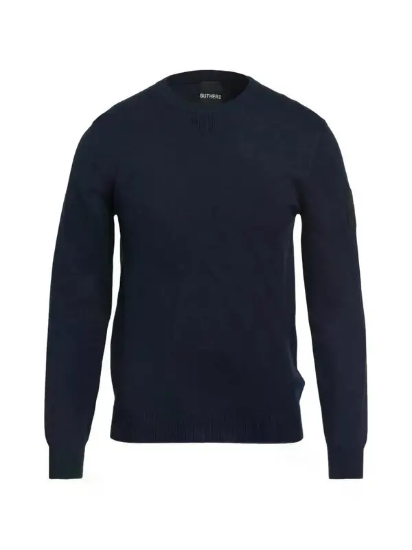 OUTHERE Crew-neck Long Sleeve Sweater