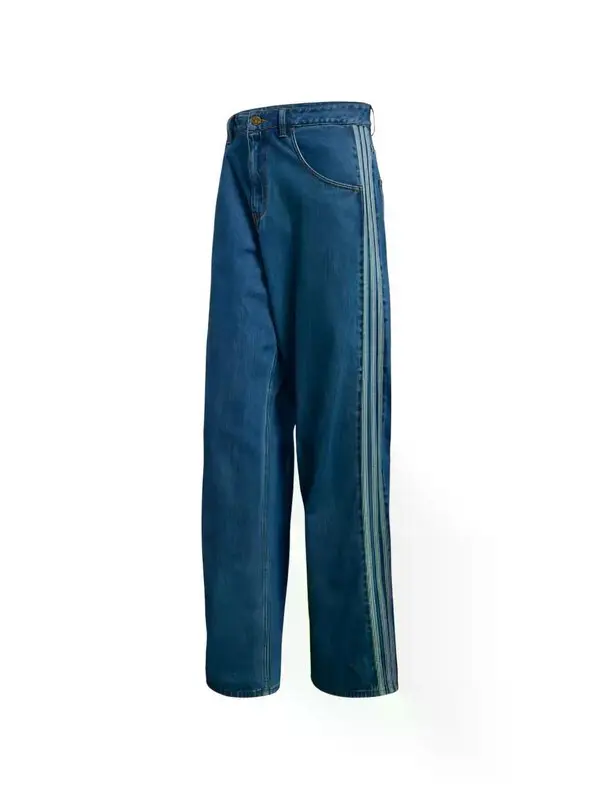 Adidas Striped Jeans - Blue