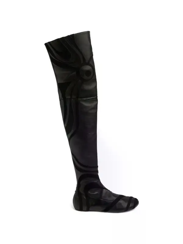 Emilio Pucci Marmo Over-the-knee Boots