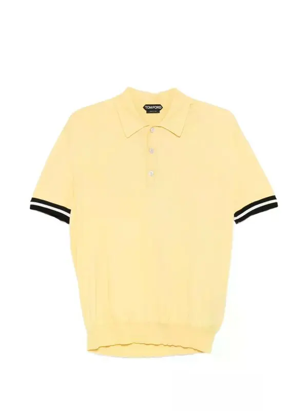 TOM FORD Striped Polo Shirt