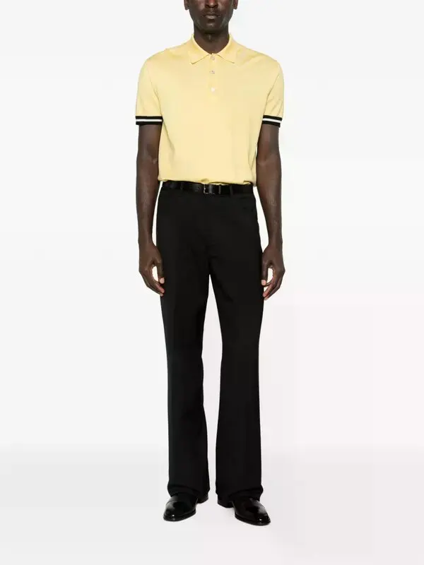 TOM FORD Striped Polo Shirt