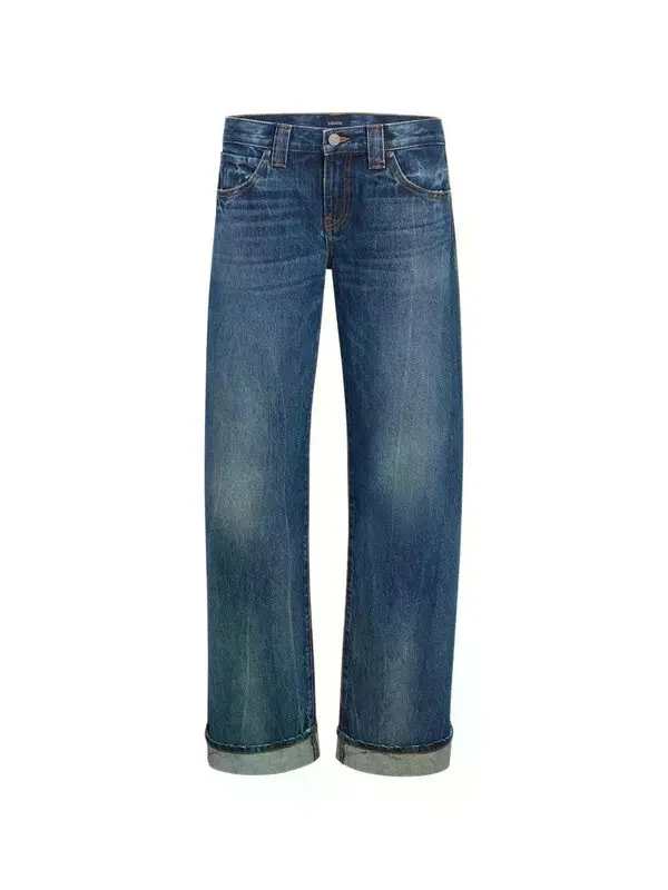 Khaite Karo Cuffed Jeans