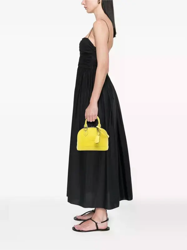 LOUIS VUITTON 2013 Epi Alma Bb Satchel - Yellow