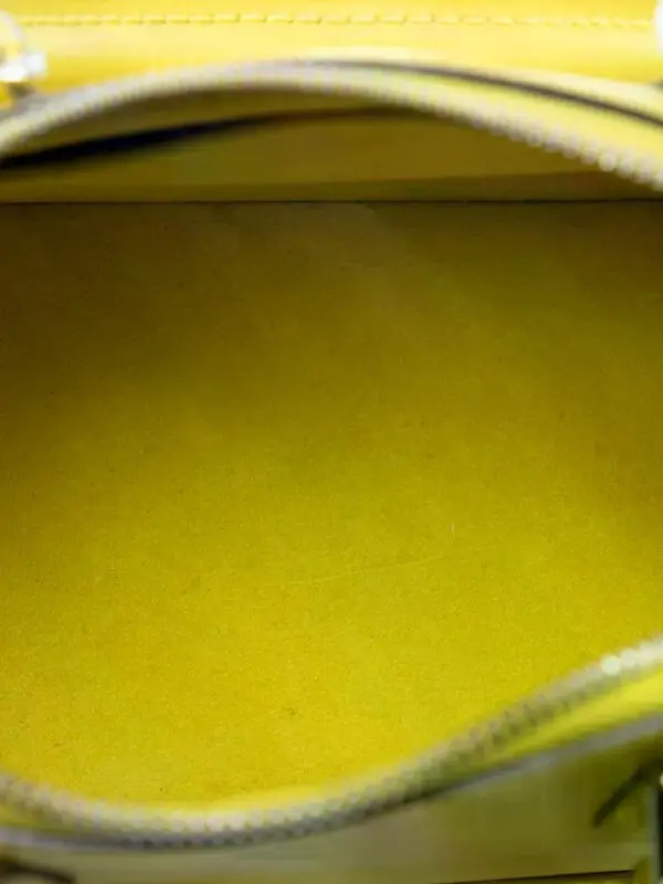 LOUIS VUITTON 2013 Epi Alma Bb Satchel - Yellow