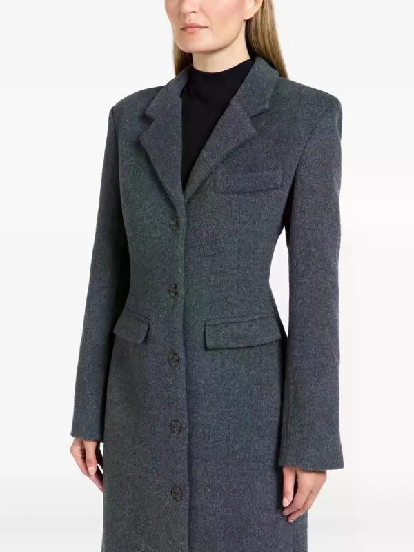 Florence & Fortitude Buttoned Notched Coat