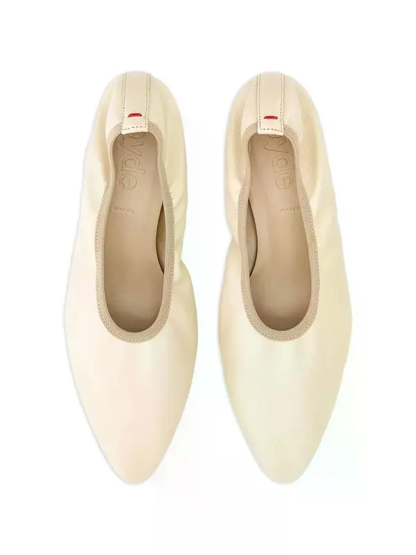 AeydĒ 30mm Hermia Heeled Pumps - Neutrals