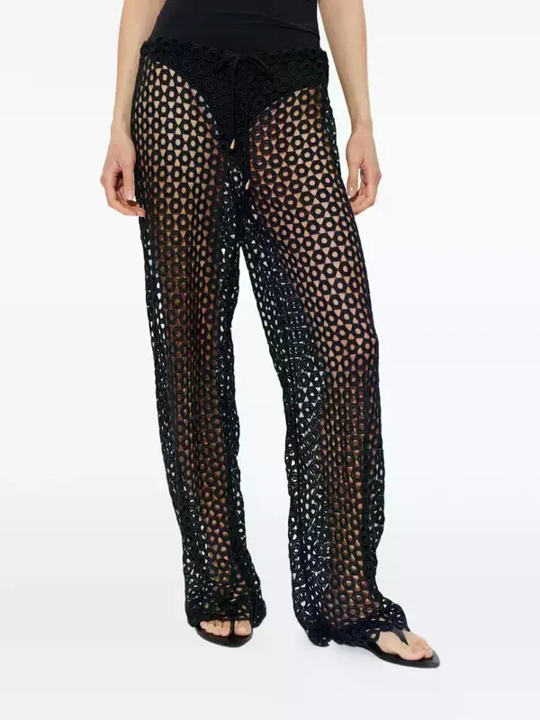 Cult Gaia Cut-out Drawstring Trousers