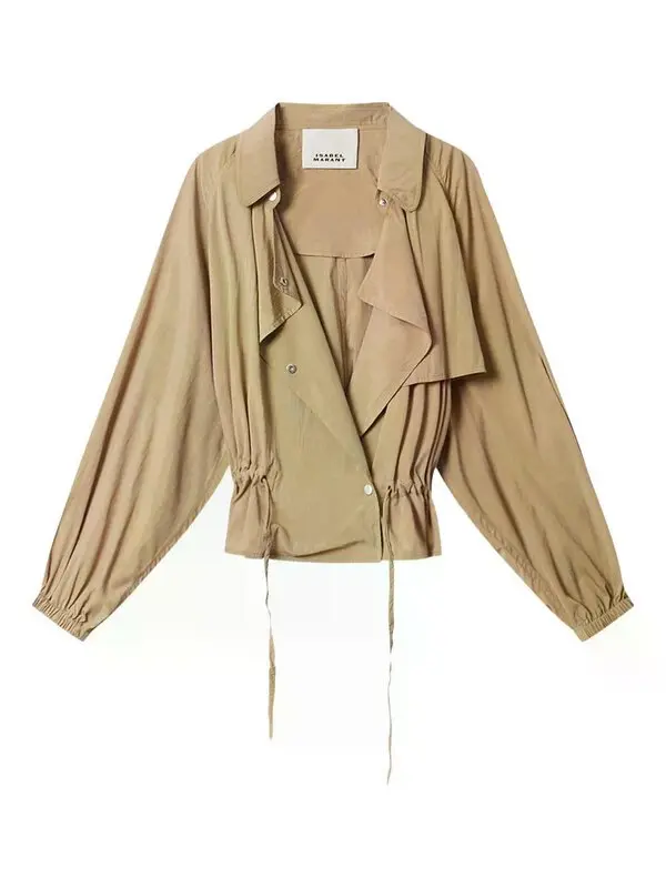 Isabel Marant Étoile Gwenola Drawstring Jacket - Neutrals
