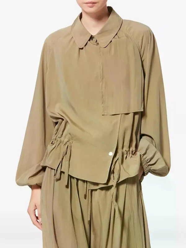 Isabel Marant Étoile Gwenola Drawstring Jacket - Neutrals