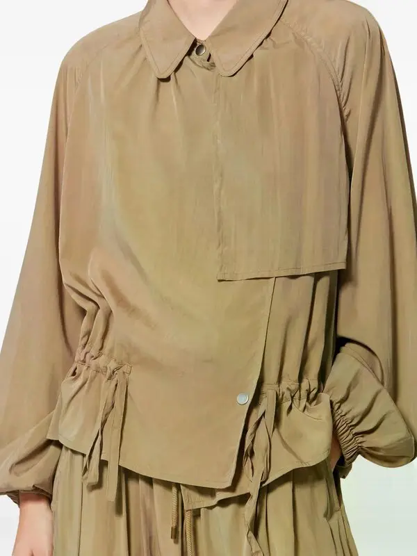 Isabel Marant Étoile Gwenola Drawstring Jacket - Neutrals
