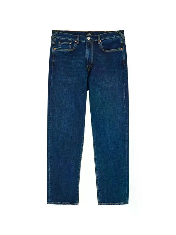 Paul Smith Washed-effect Straight-leg Denim Jeans