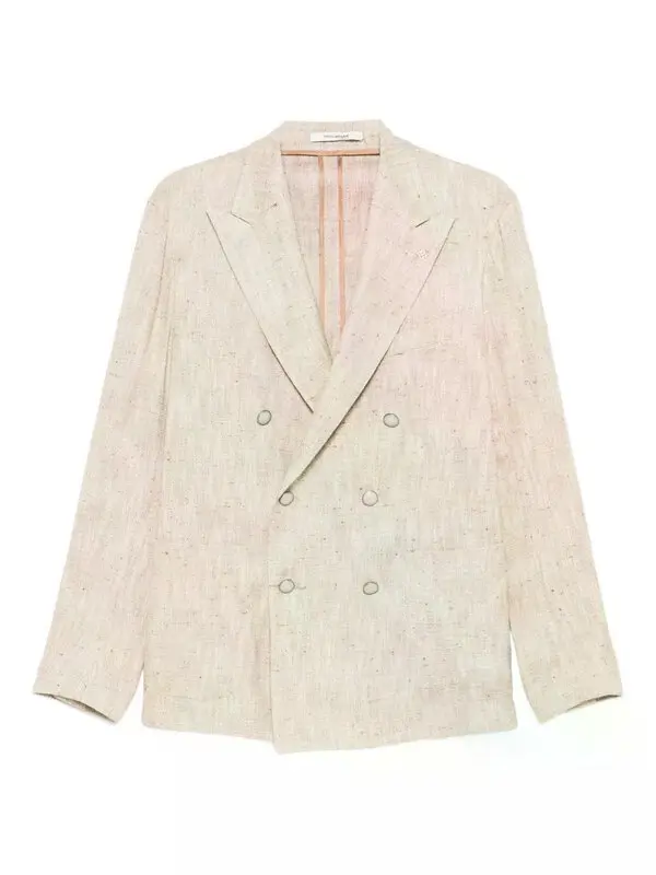 Tagliatore Peak-lapel Double-breasted Blazer
