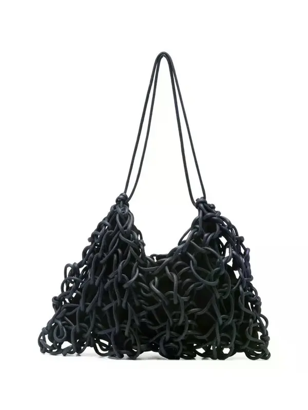 Alienina Knotted Shoulder Bag - Blue