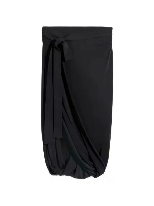 LEMAIRE Wrap Skirt - Black