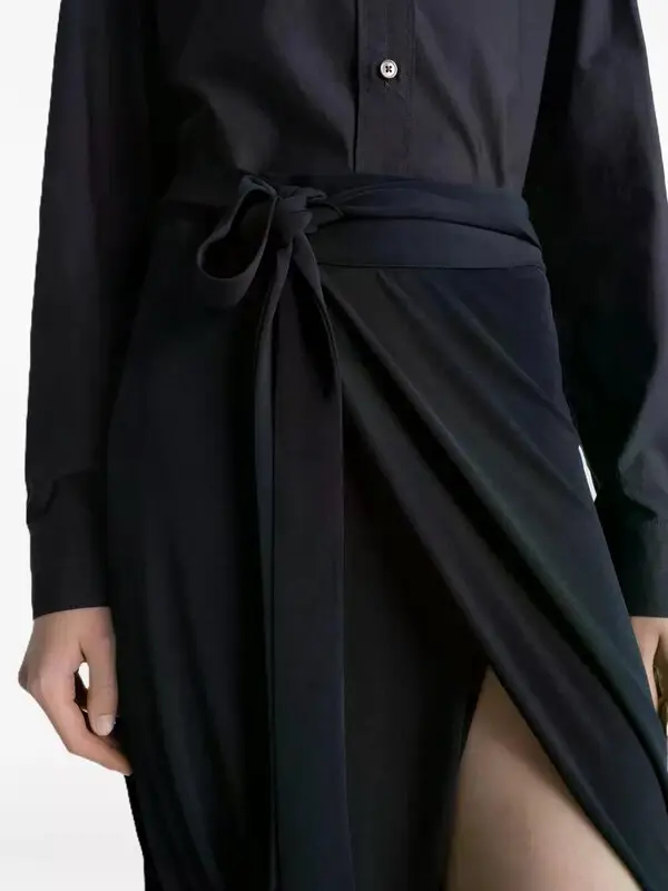 LEMAIRE Wrap Skirt - Black