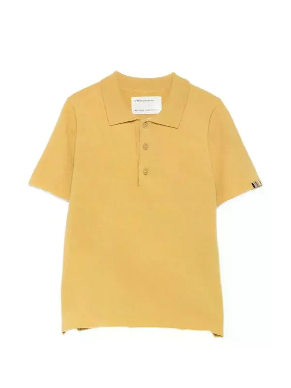 Extreme Cashmere Salamander Polo Shirt - Yellow