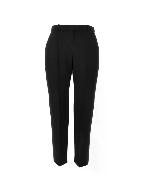 Alexander McQueen Concealed-fastening Belt-loop Trousers
