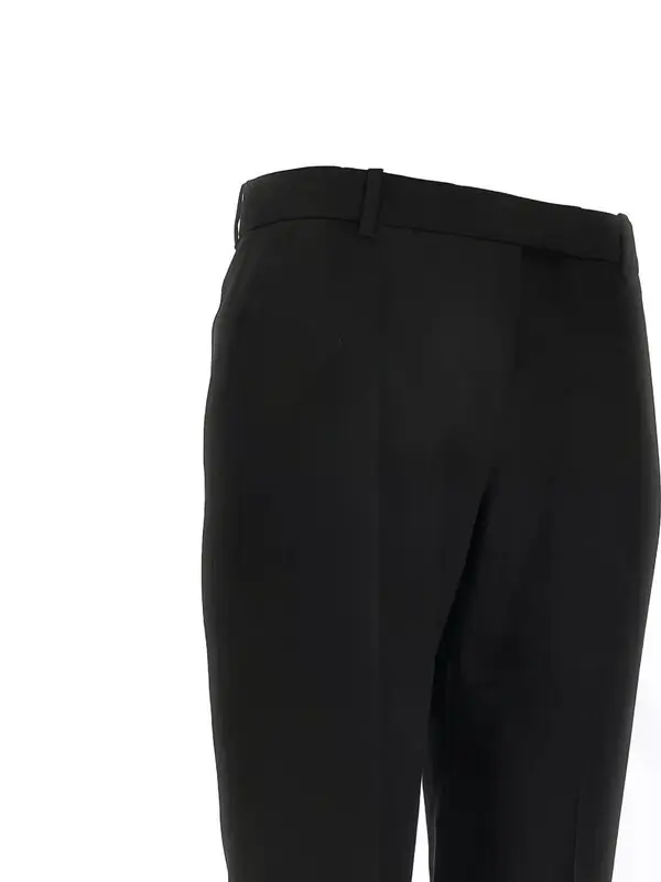 Alexander McQueen Concealed-fastening Belt-loop Trousers