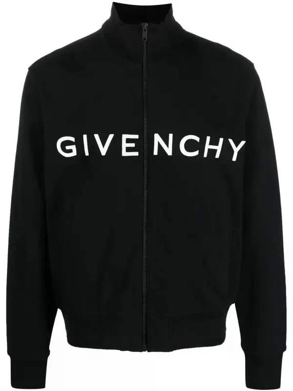 Givenchy Logo-print Zipped Jacket