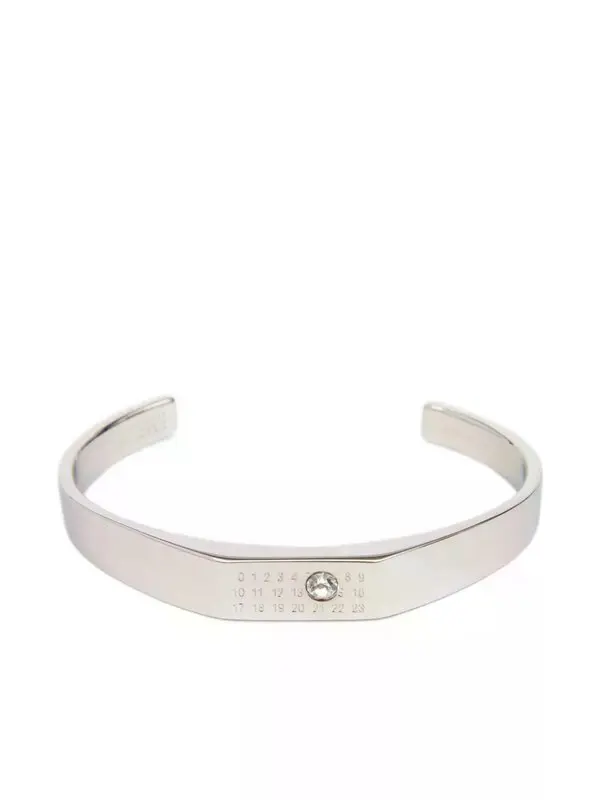 MAISON MARGIELA Chevalier Crystal Bracelet - Silver
