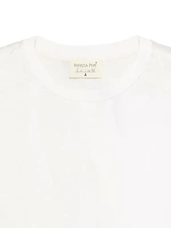 Patrizia Pepe Oversized Satin T-shirt