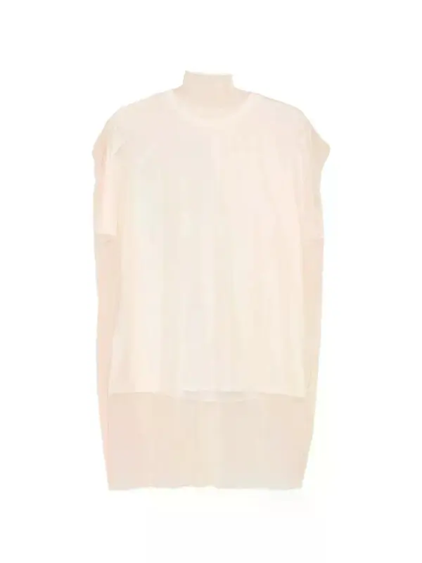 Patrizia Pepe Oversized Satin T-shirt