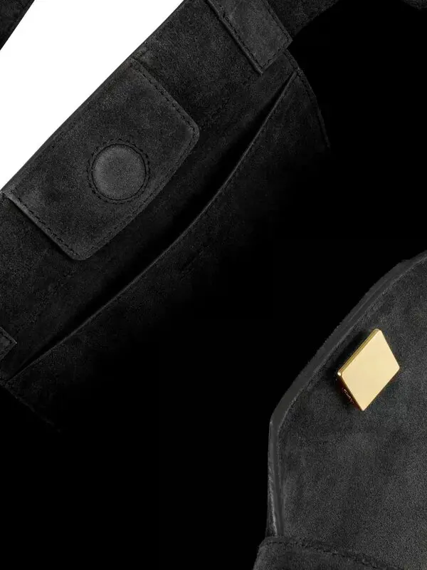 Yuzefi Gyoza Knot-detail Shoulder Bag - Black