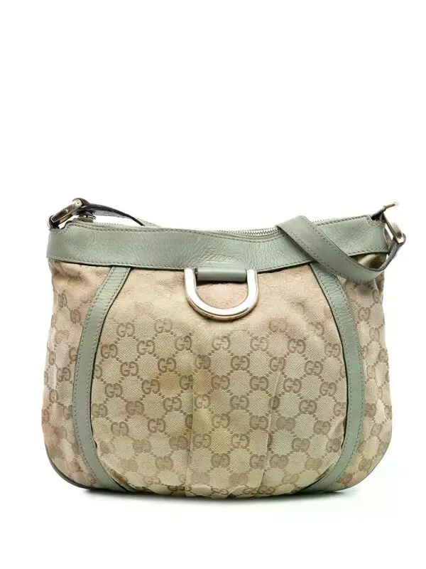 Gucci Gg Canvas Abbey D-ring Crossbody Bag - Brown