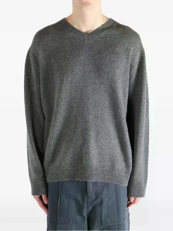 THE ELDER STATESMAN V-neck Sweater