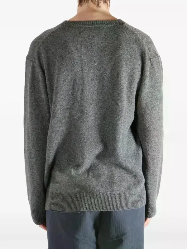 THE ELDER STATESMAN V-neck Sweater