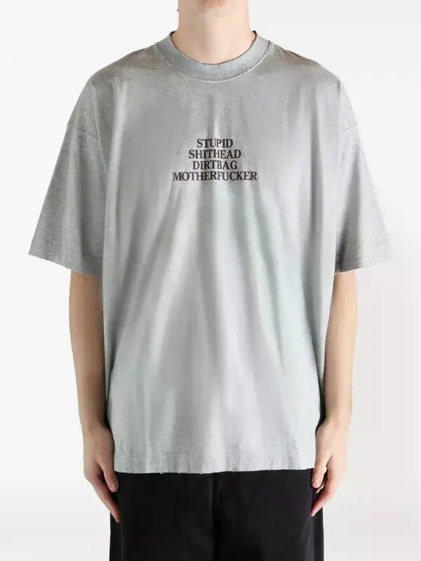 Vetements Logo T-shirt - Grey