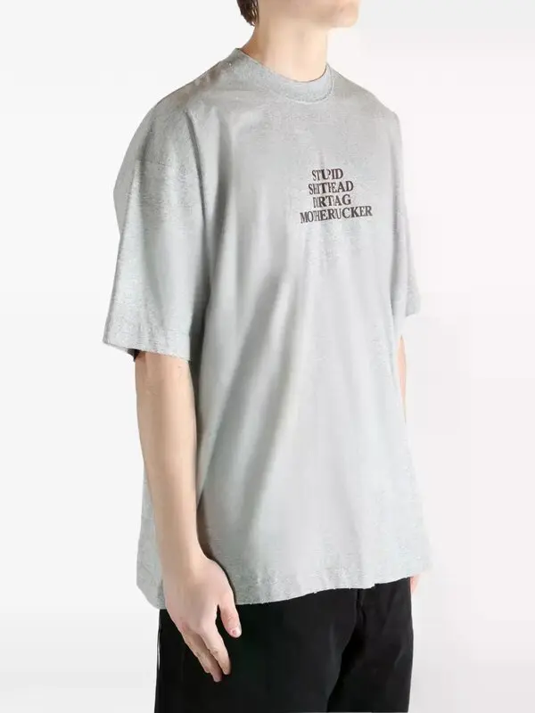 Vetements Logo T-shirt - Grey