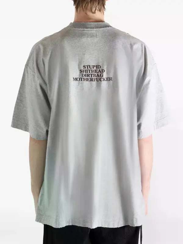 Vetements Logo T-shirt - Grey