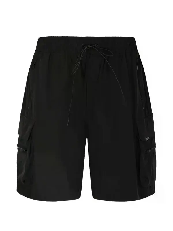 REPRESENT 247 Drawstring Cargo Shorts - Black