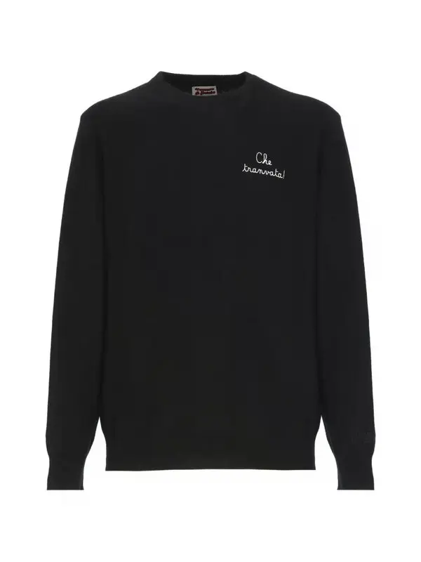 MC2 SAINT BARTH Embroidery Round-neck Sweater