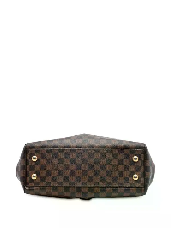 LOUIS VUITTON 2011 Damier Ebene Trevi Pm Satchel - Brown