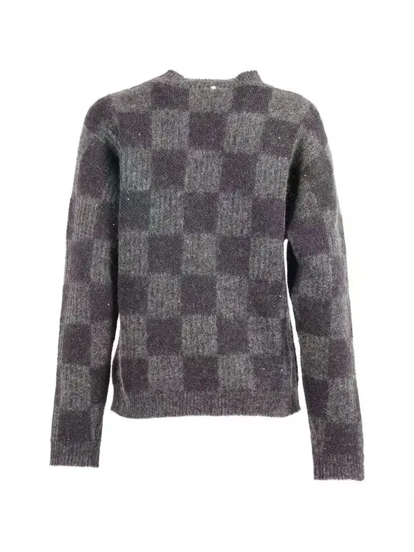 Lorena Antoniazzi Chequered Sweater