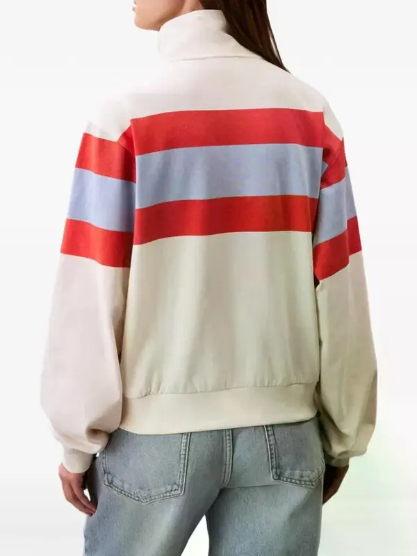 Calvin Klein Striped Zip Sweatshirt