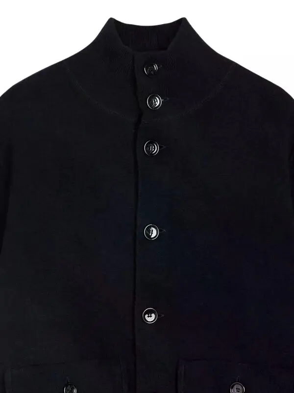 ALLUDE Button Patch Pocket Jacket